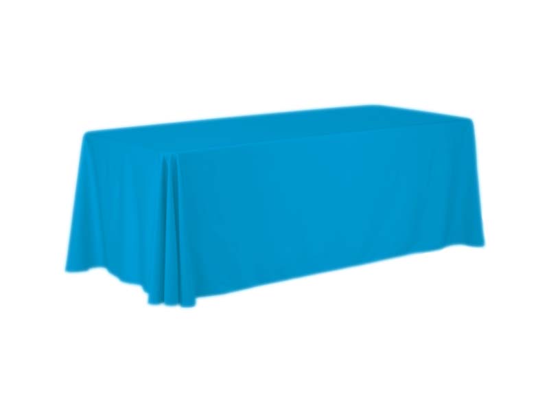 Custom Tablecloths & Table Covers with Logo for Trade Shows - FLS Banners